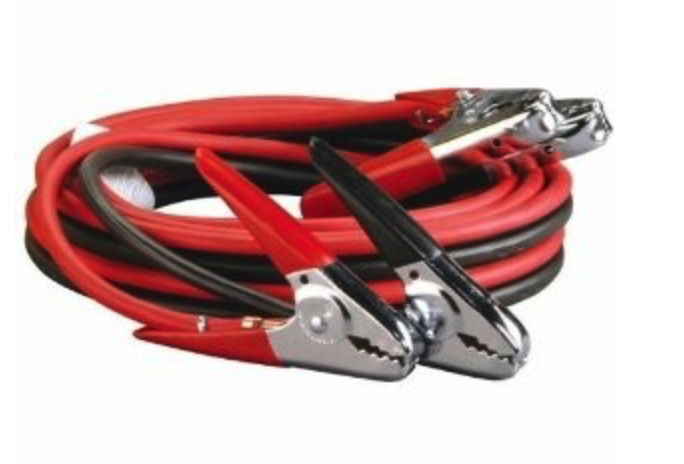 Booster Jumper Cables and Clamps